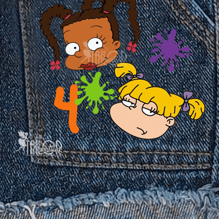 rugrats birthday party ideas - rugrats birthday overalls - rugrats ...