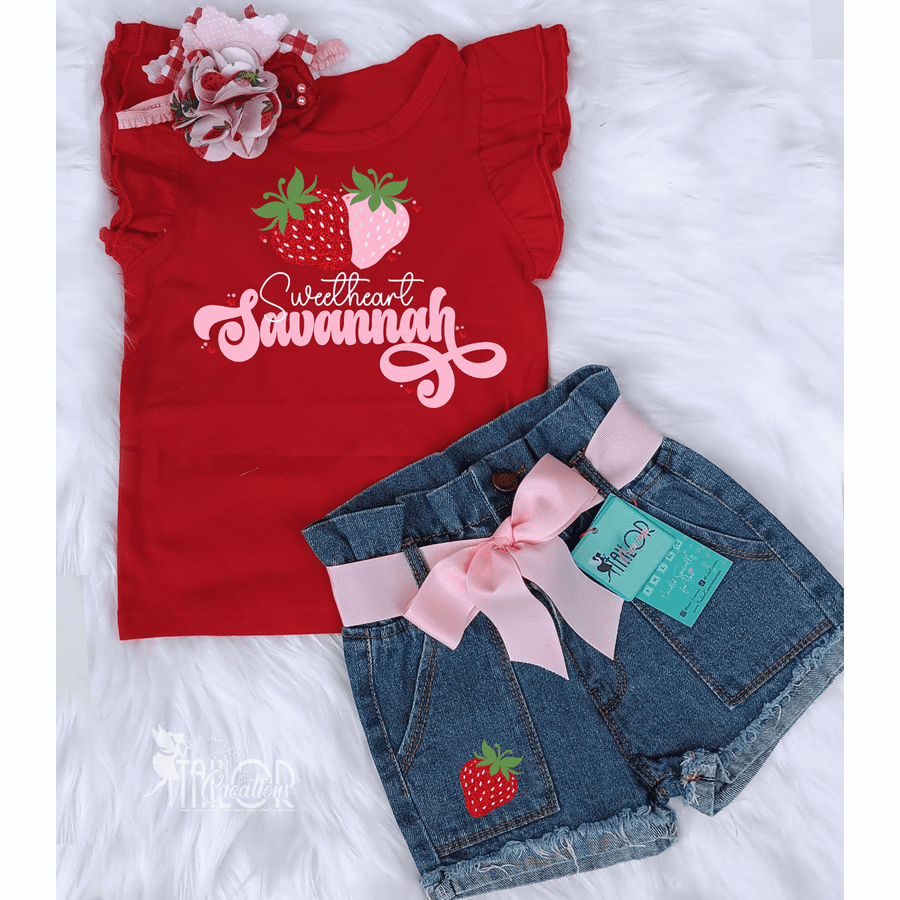Strawberry Custom Outfit