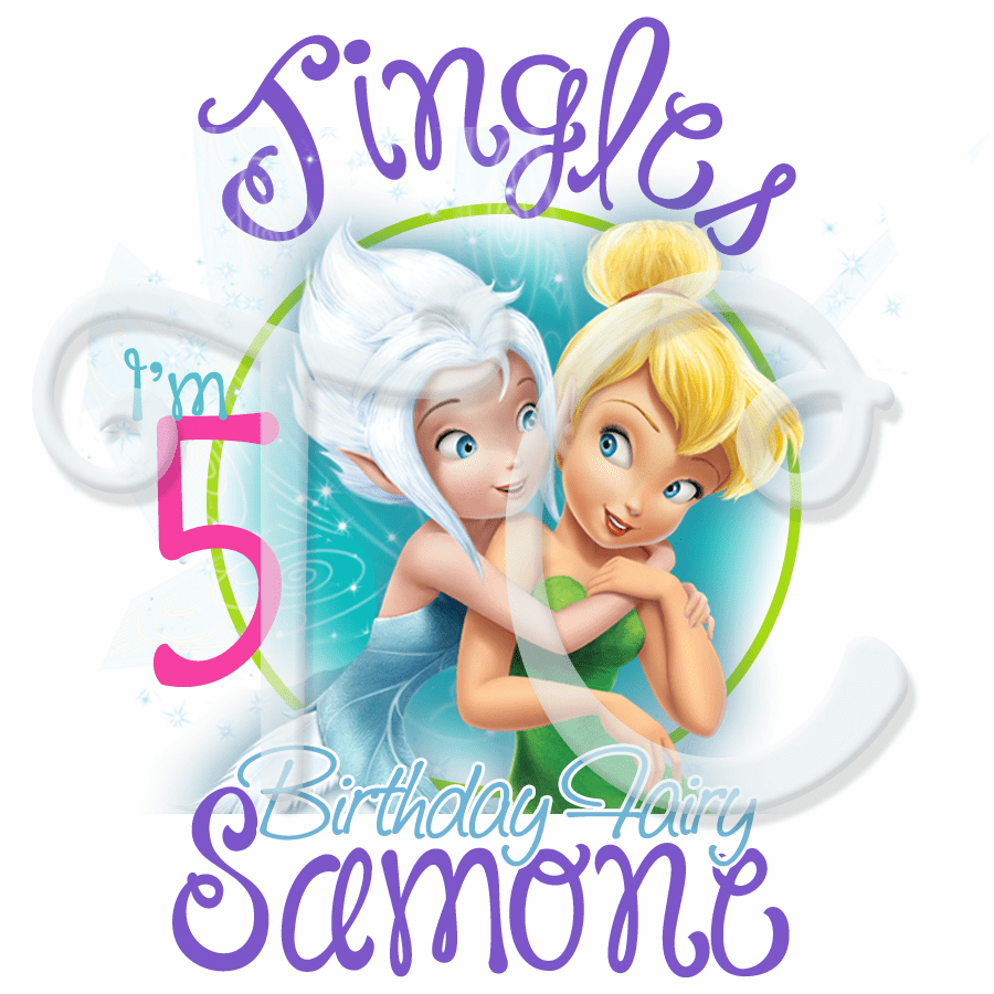 Tinkerbell Custom Birthday Denim Set