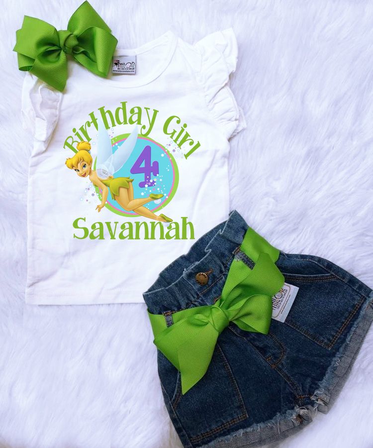 Tinkerbell Custom Birthday Outfit