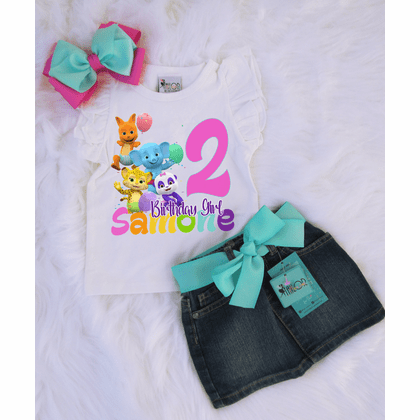 Word Party Custom Birthday shirt