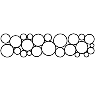 Bubble Border Clip Art Black And White