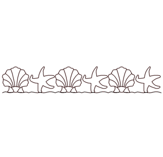 Seashell Border Clip Art