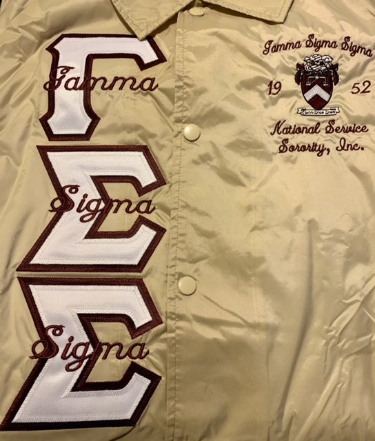 Gamma Sigma Sigma Coach Jacket