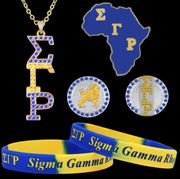 SIGMA GAMMA RHO sorority paraphernalia