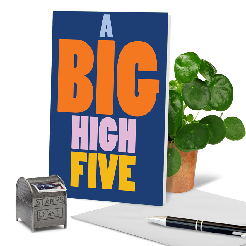 Big High Five - Congratulations Card