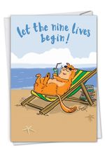 Cat Retirement: Hysterical Retirement Greeting Card