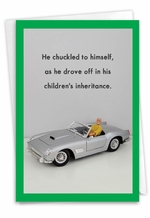 Children's Inheritance: Funny Father's Day Greeting Card