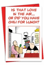 Chili for Lunch: Funny Valentine's Day Card