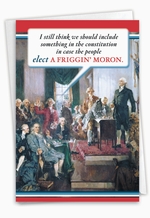Constitution: Funny Birthday Card