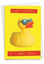 Cool Duck: Funny Birthday Card