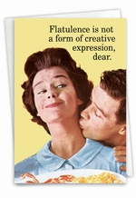 Creative Expression: Humor Birthday Greeting Card