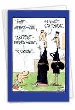 Dadaism: Funny Congratulations Greeting Card