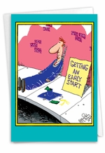 Early Start: Funny Graduation Greeting Card