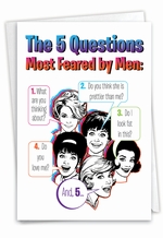 Five Questions: Funny Birthday Greeting Card