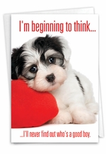 Good Boy: Funny Birthday Card