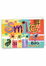 Grateful Graffiti: Creative Blank Greeting Card