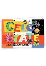 Grateful Graffiti: Creative Blank Card