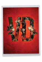 Happy: Stylish Valentine's Day Jumbo Greeting Card