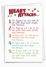 Heart Attack: Funny Birthday Card