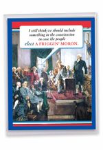 Constitution Copy: Funny Birthday Large Greeting Card