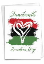 Day of Freedom: Creative Juneteenth Card