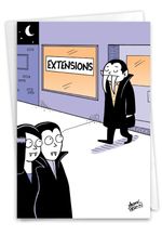 Fang Extensions: Hysterical Halloween Printed Card