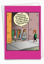 Real Pockets: Funny Birthday Greeting Card