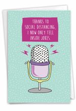 Inside Jokes: Humor Friendship Greeting Card
