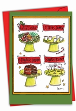 Lazy Susan: Humor Christmas Card