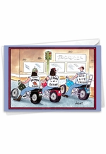 Mid Life Crisis: Humor Birthday Greeting Card