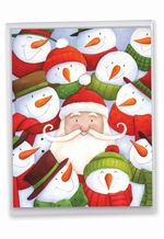 Santa Selfies: Creative Christmas Jumbo Card