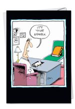 Your Appendix Get Well Card Mccoy