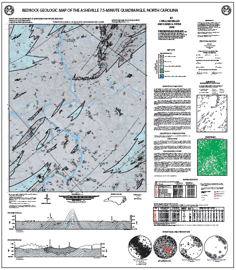 Map Of North Carolina Resources
