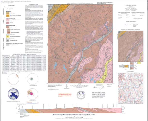 Brevard Nc Map