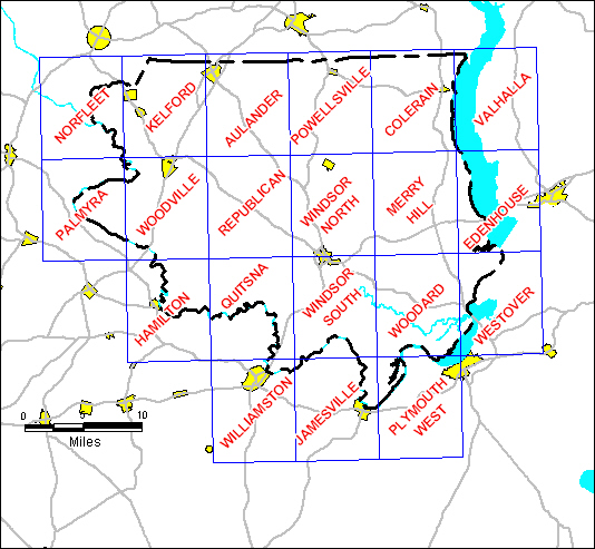 Bertie County maps