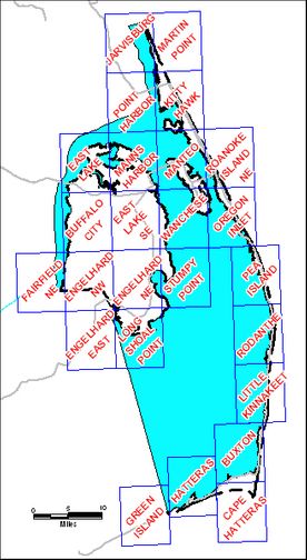 Dare County maps