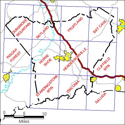 Henderson County maps