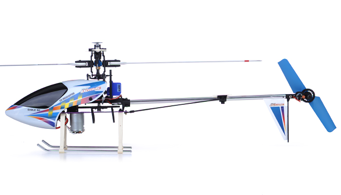 Exceed RC Eagle 50 RC Helicopter 2.4Ghz 6 Channel LCD Transmitter 100 Ready to Fly