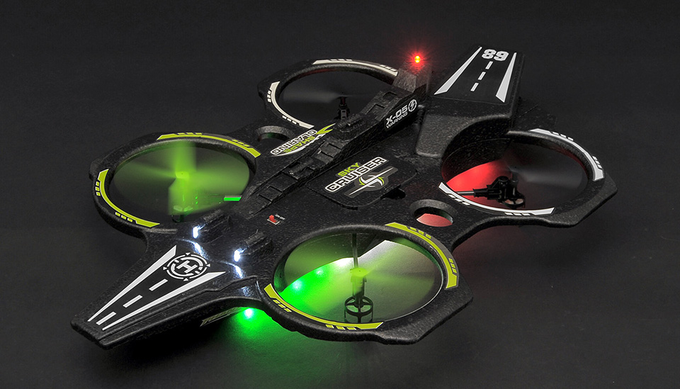 Sky Cruiser 4 Channel 6 Axis Gyro Quadcopter Drone Flying Machine 2.4ghz Ready to Fly