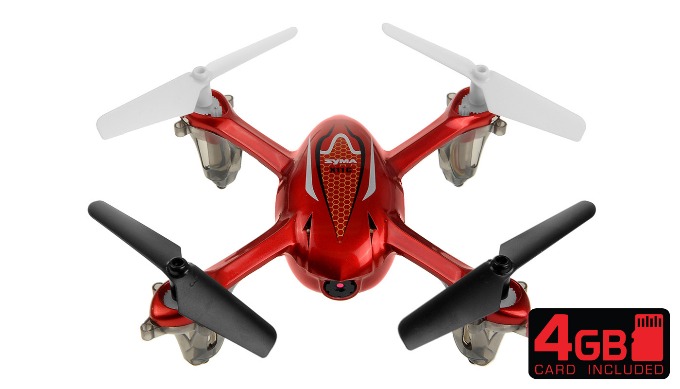 SYMA X11C 2.4G 4CH 6 Axis Quadcopter Drone with 2.0MP Camera 360 Degree Flip