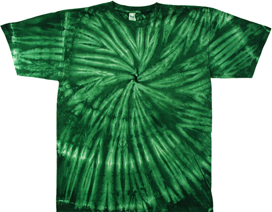 Forest Green T Shirt | Tie Dyed Shop
