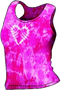 Heart on Pink Women's Tank Tops