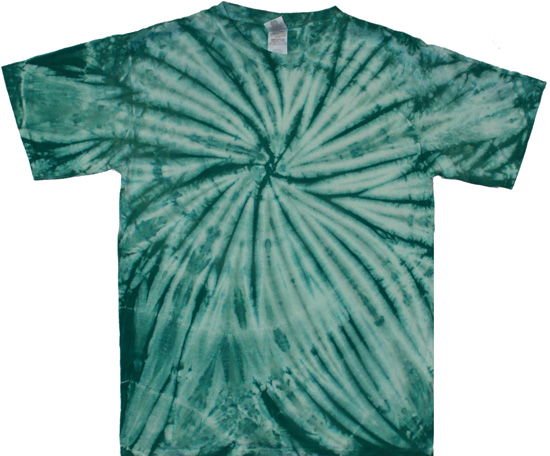 Light Green Tie Dye Shirt | Tie Dyed Shop