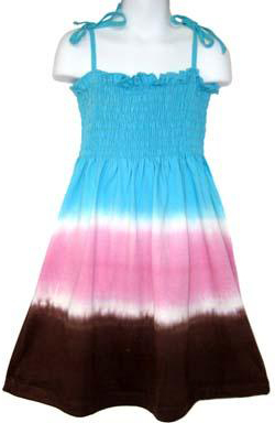 Smocked Sun Dress | Tie Dyed Shop