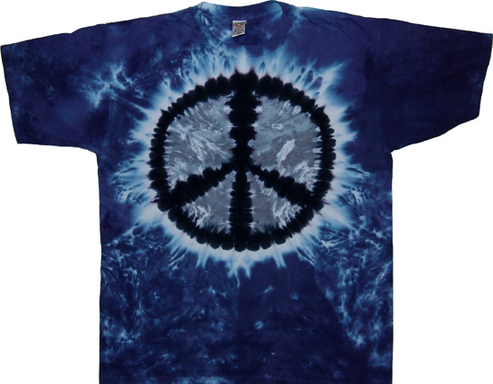 Moon Peace Sign | Tie Dyed Shop