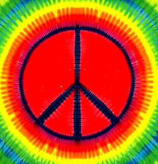 Peace Sign Tapestry | Tie Dyed Shop