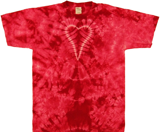 Heart Tie Dye Shirt | Tie Dyed Shop