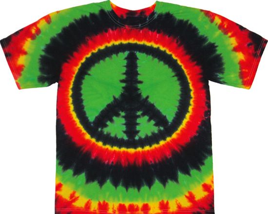 Rasta Peace Sign | Tie Dyed Shop
