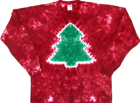 Christmas Tree Shirt | Tie Dyed Shop